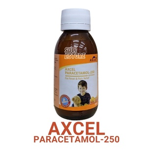 Axcel Paracetamol 250mg Orange Flavor With Syringe (90ml) | Shopee Malaysia