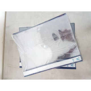 Kokaya Blue PVC Management File A4 / Clear PVC Cover / Fastener ...