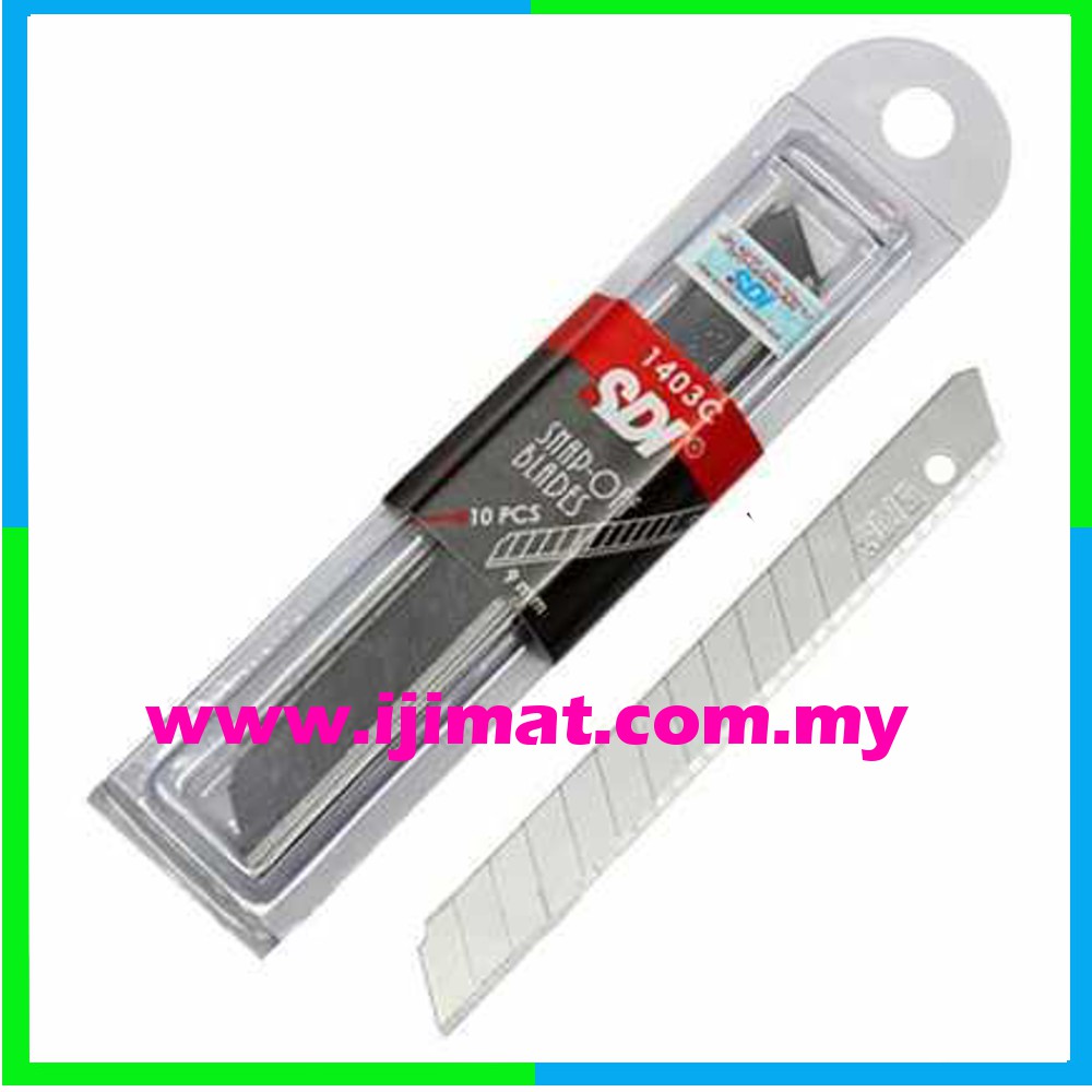 SDI 1403C Cutter Blade Snap Blade (For SDI Cutter Blade 0411A Small ...