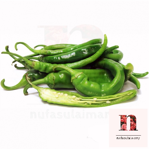 Cili Besar Hijau Green Chilli 250g [Klang Valley Only] Barang Basah ...