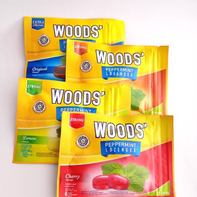 Woods Peppermint Lozenges Candy 1 Sachets | Shopee Malaysia