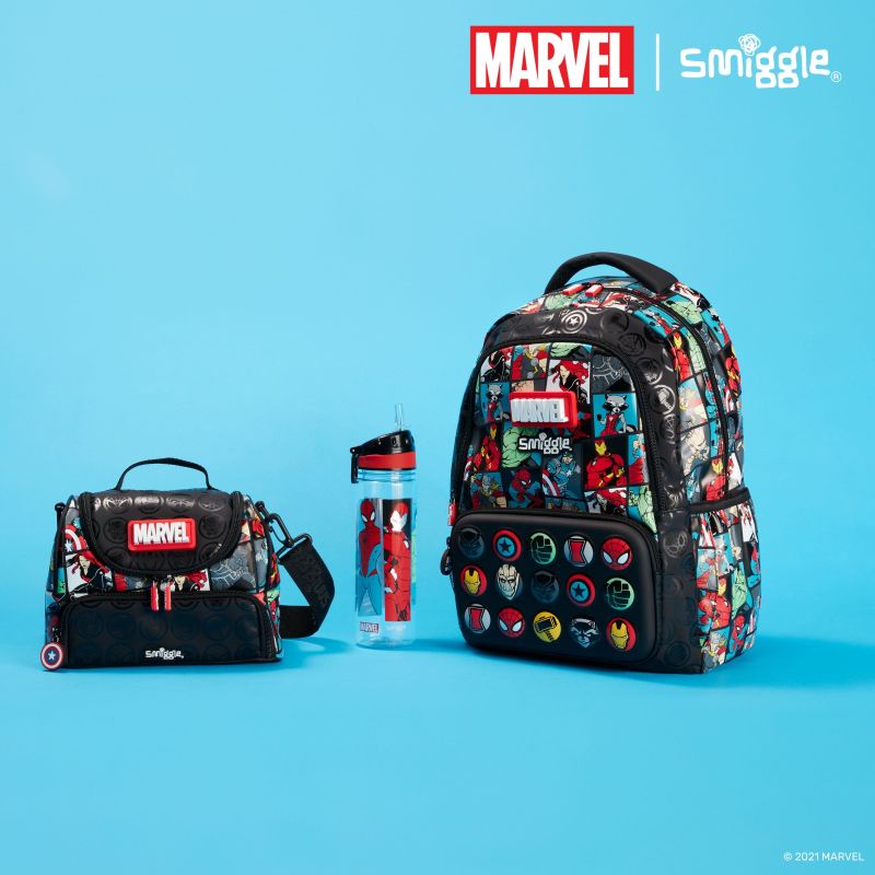 Smiggle Marvel Backpack, Men's Fashion, Bags, Backpacks On Carousell ...