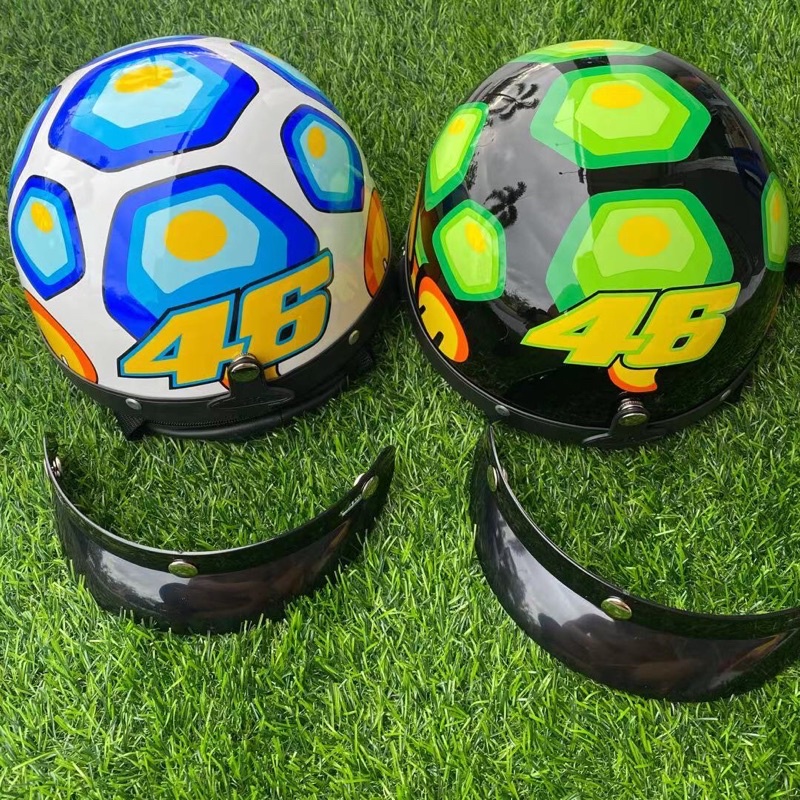 HELMET STENG MOTORCYCLE HELMET TOPI KELEDAR HALF HELMET SEPARUH HELMET ...