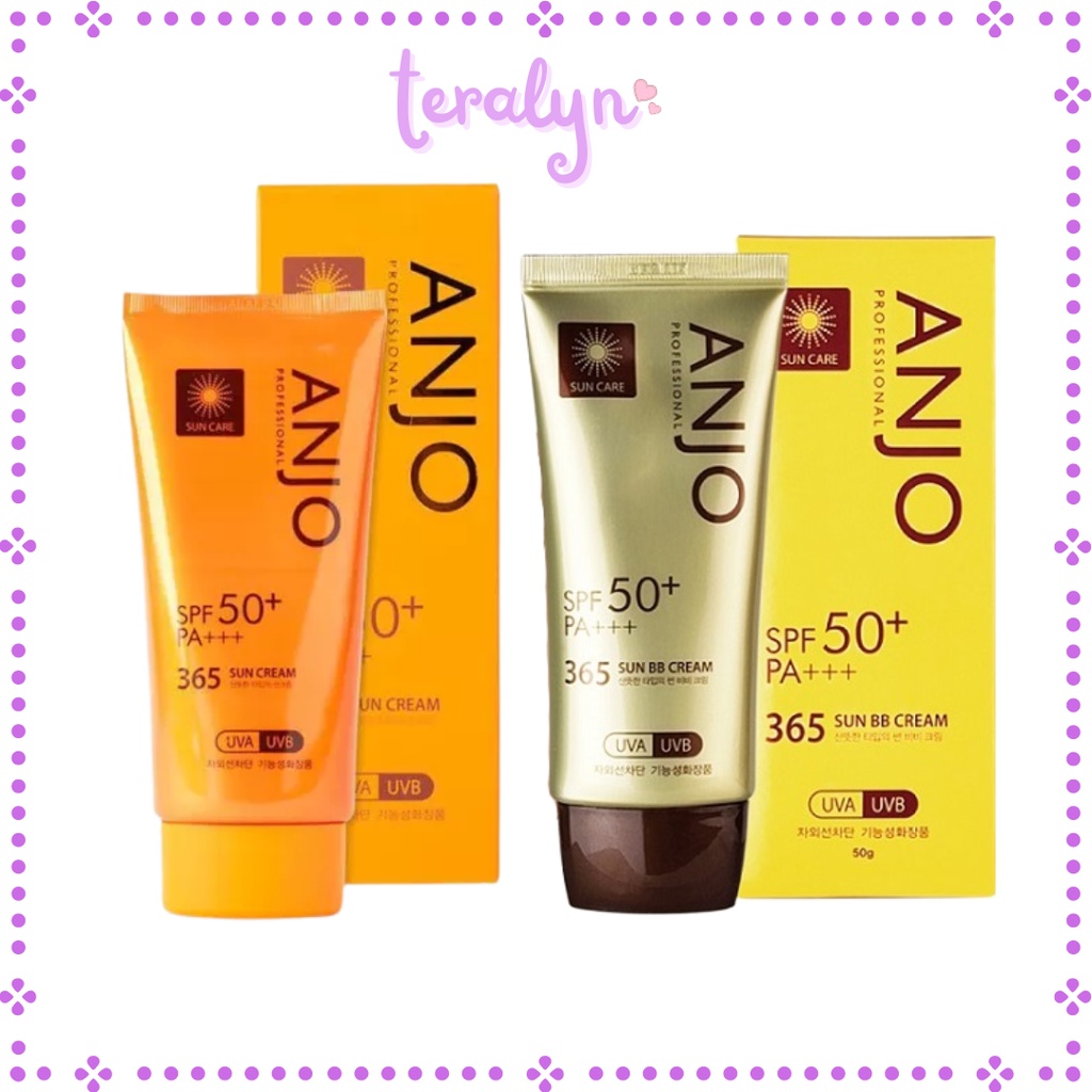 [Ready stock] ANJO Professional 365 Sun Cream SPF50+ PA+++ 70g | 365 ...