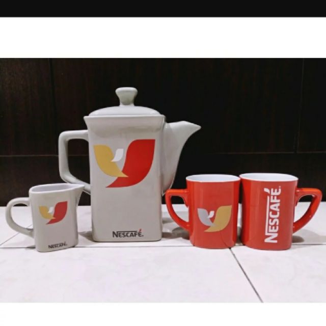 Nescafe LIMITED EDITION Ceramic Coffee Set (Grey) | Shopee Malaysia