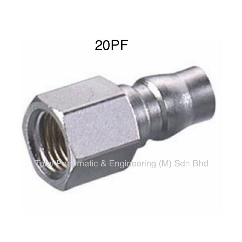 Air Coupler 20PF Quick Coupler Compressor Hose Coupler | Shopee Malaysia