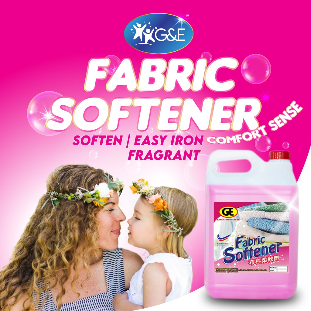 Fabric Softener 4KG Fabric Softener AntiBacterial Concentrated Softener ...