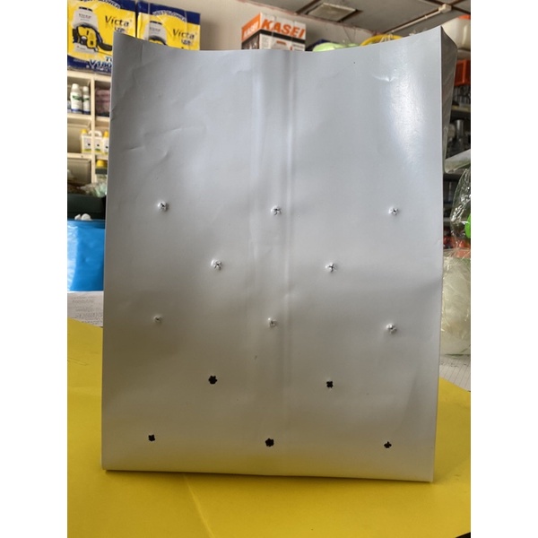 Poly bag, Polibag uv Putih/Hitam 16x16( 1kg) | Shopee Malaysia
