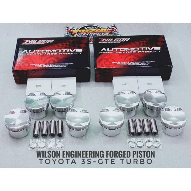 Wilson Engineering Forged Piston Toyota 3S-GTE Turbo 86MM 87MM | Shopee ...