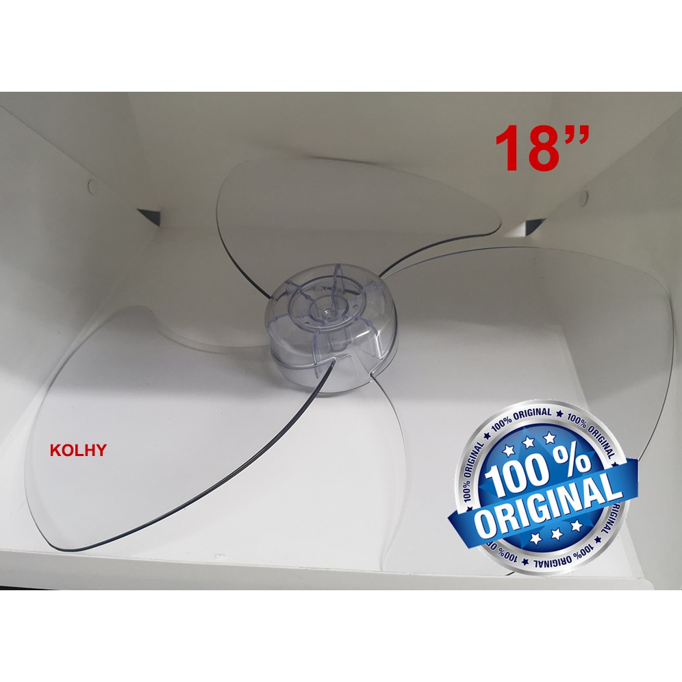 Original Panasonic Wall Fan 18" F-MU453 Fan Blade / KDK wall fan 18 ...