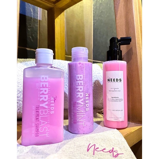 NEEDS | Keratin Hair Spray Serum | Treatment Shampoo & Magic Potion ...