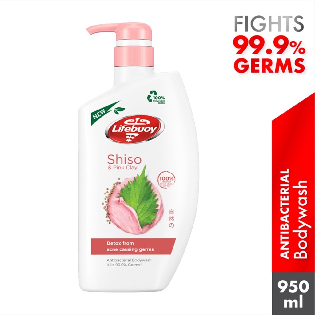 Lifebuoy Bodywash Pink Clay Bottle (950ml) | Shopee Malaysia