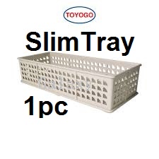 TOYOGO Slim Multipurpose Tray Desktop Storage Tray Stationery Cutlery ...