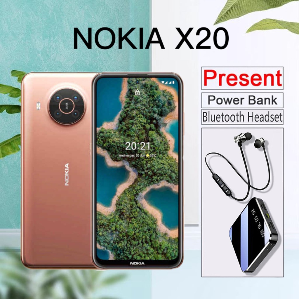 Nokia X20 5G Dual Sim 8GB RAM+ 128GB ROM 100% New Original Set | Shopee ...