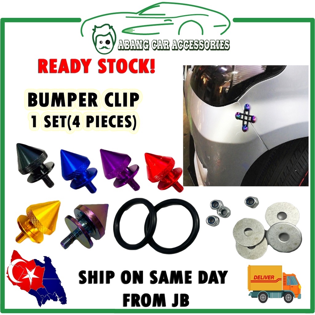 [READY STOCK] JDM Quick Release Fastener For Car Bumpers / JDM Bumper ...