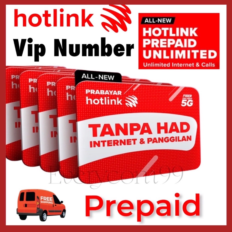 Hotlink Prepaid Simpack Special Vip Number | Shopee Malaysia