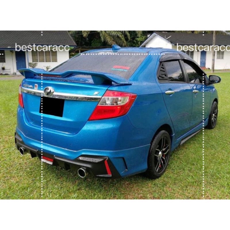 PERODUA BEZZA SPOILER 2016-2022 COME WITH LED | Shopee Malaysia