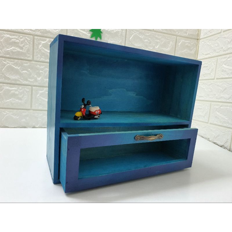 WOODEN MINI CABINET WITH DRAWER | Shopee Malaysia