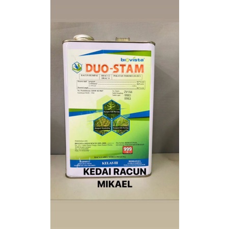BIOVISTA DUO STAM RACUN RUMPAI 4L | Shopee Malaysia