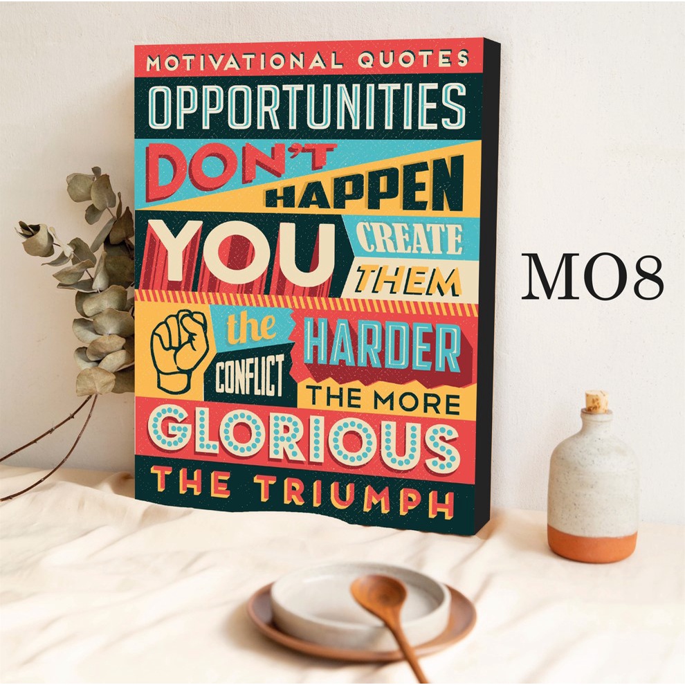 Motivational Quotes Frame | Quotes Frame | Wall Art Frame | Motivation ...