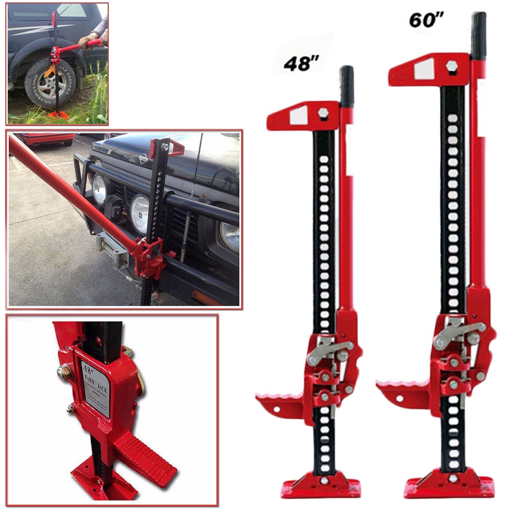 D&D High Farm Jack 48" / 60" (3 Ton) High Hi Lift Jack 4X4 Recovery Off ...