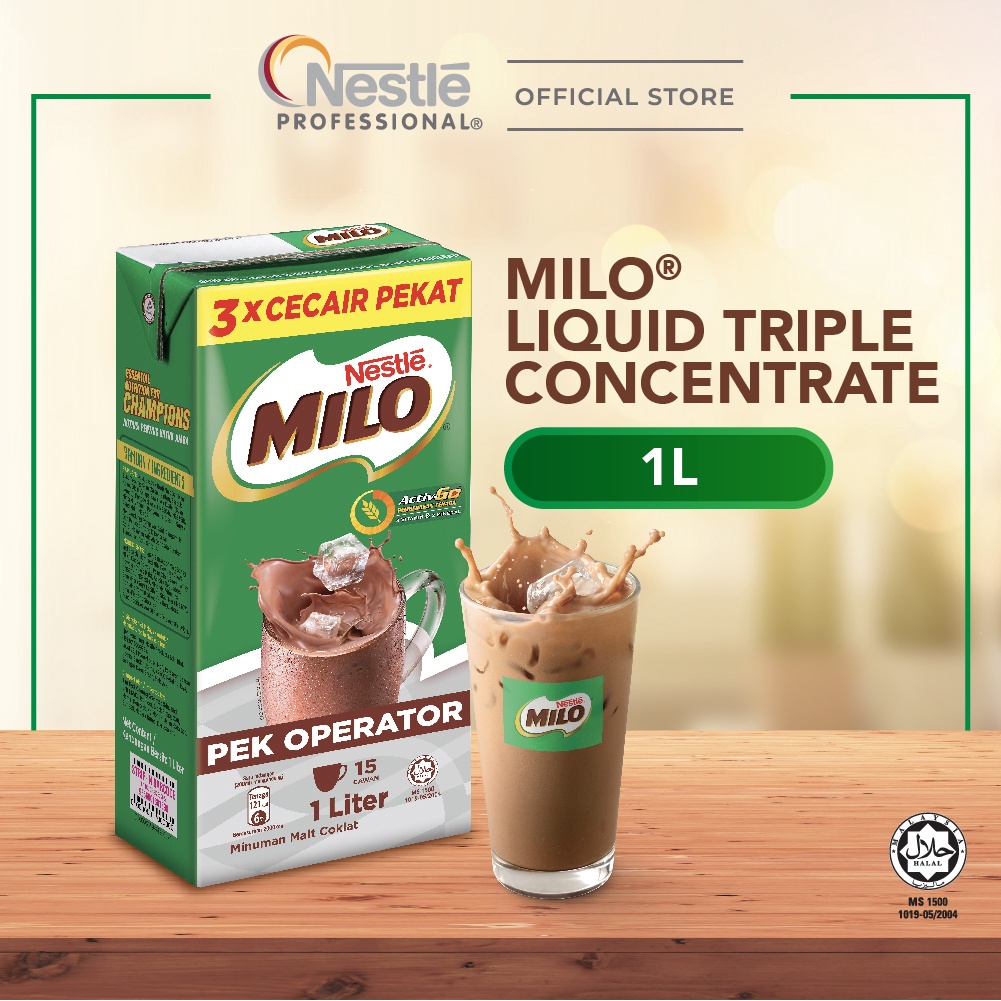 MILO Liquid Triple Concentrate - 1L | Shopee Malaysia
