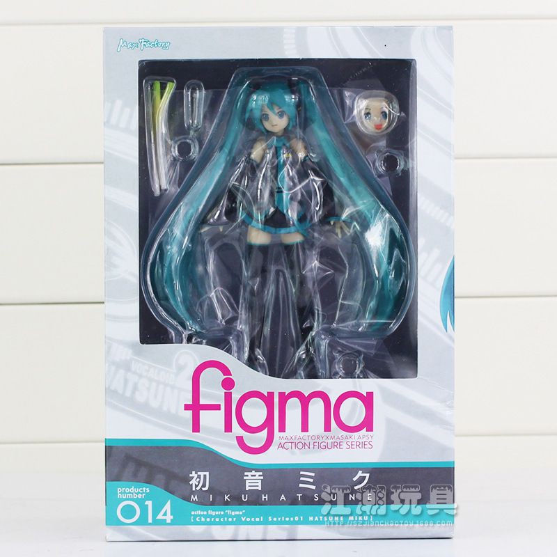 Vocaloid 15cm/6" Anime Hatsune Miku Action Figma Figure Kids Toy Doll ...