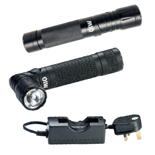 M10 Aluminium Rechargeable 5W LED L-Torchlight (LE-286) | Shopee Malaysia