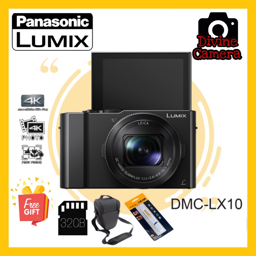Panasonic Lumix DMC-LX10 Digital Point & Shoot Camera | Shopee Malaysia