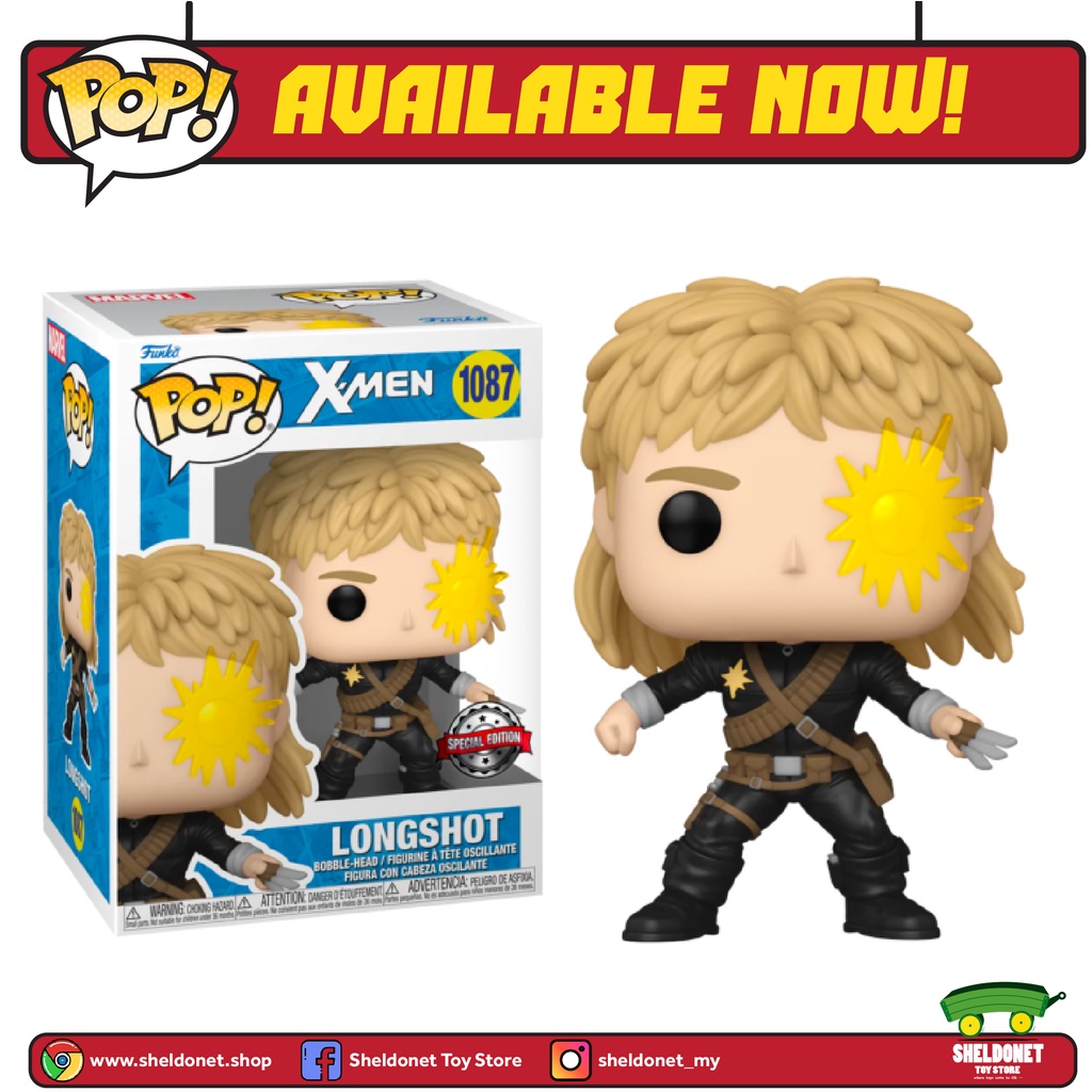 Funko Pop! Marvel: X-Men - Longshot [Exclusive] | Shopee Malaysia