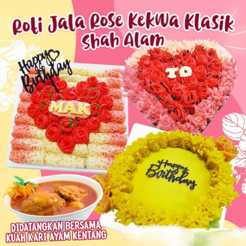 Roti Jala Rose Jelita Klasik **Lembah Klang sahaja | Shopee Malaysia