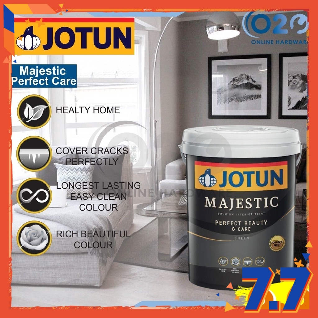 Jotun Majestic Perfect Beauty & Care Interior Wall Paint Water Based ... Jotun Majestic Perfect Beauty & Care Interior Wall Paint Water Based ...