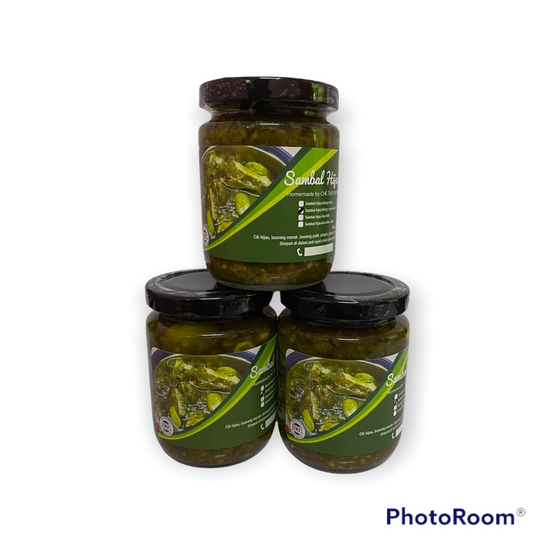 Sambal Hijau talang petai bilis petai dlm botol | Shopee Malaysia