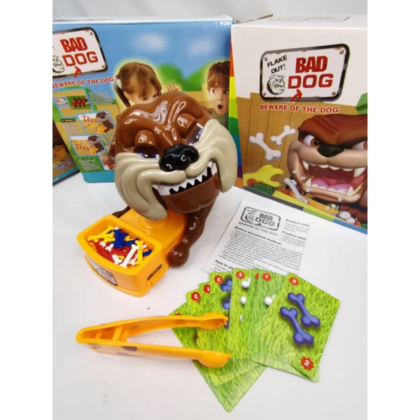 BIG BAD DOG PRANK FAMILY FUN GAME BEWARE DOG FLAKE OUT CARDS TRICKY ...