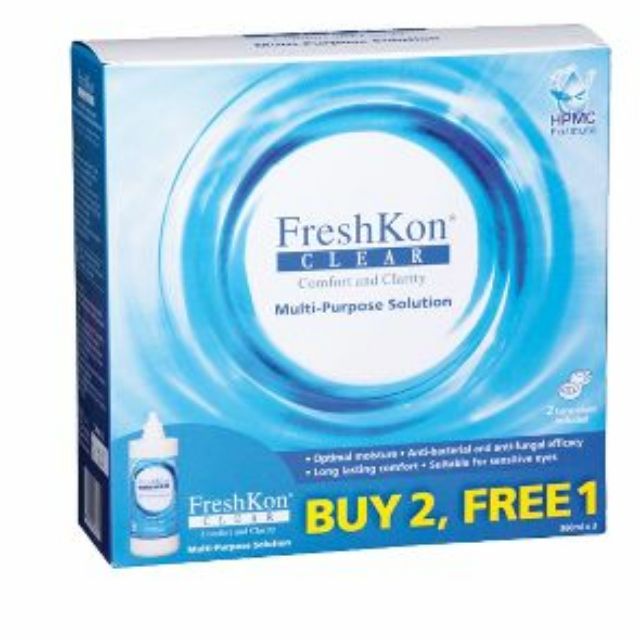 FreshKon Clear Multi Purpose Solution 360ml | Shopee Malaysia