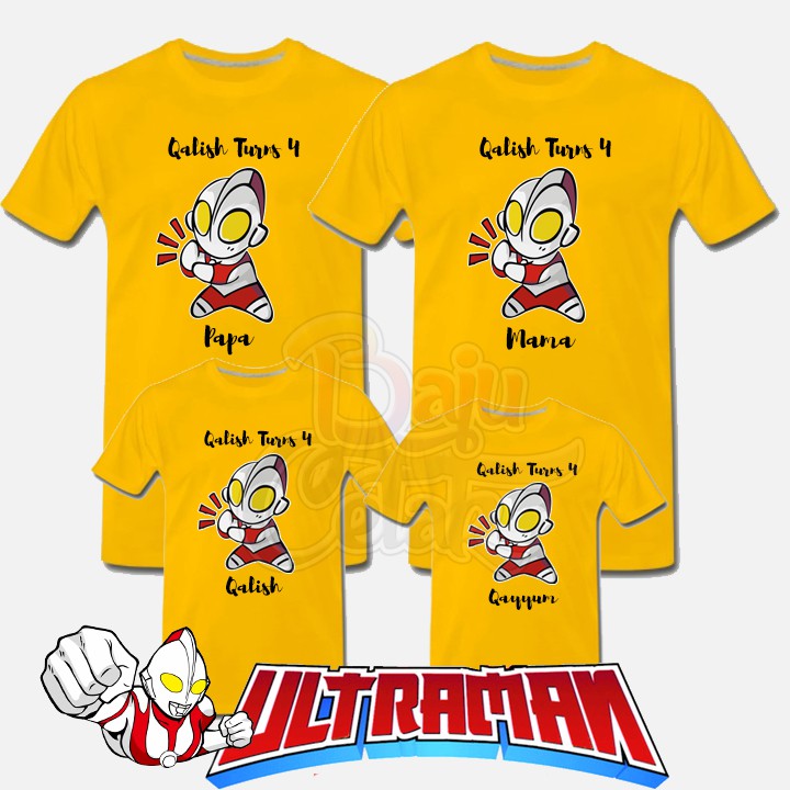 [Kids] Tshirt ULTRAMAN Birthday Budak Baby Boy Kids Boy Girl Kanak ...