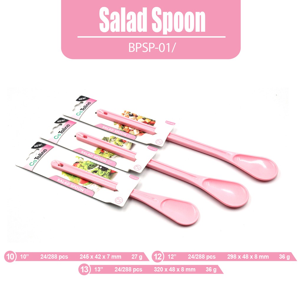 Spoon Salad Fruit / Vegetable Catalina Salad Spoon 10 "Bpsp 01 / 10 ...