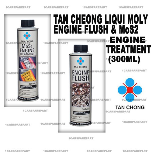 TAN CHEONG LIQUI MOLY ENGINE FLUSH & MoS2 ENGINE TREATMENT (300ML) | Shopee Malaysia