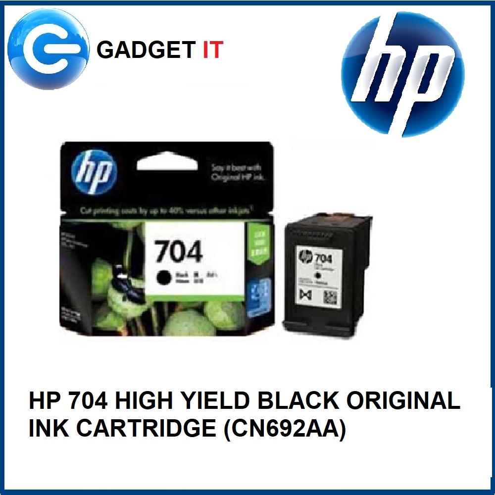 HP 704 BLACK /HP 704 TRI-COLOUR /HP 704 BLACK+TRI-COLOUR ORIGINAL INK ...