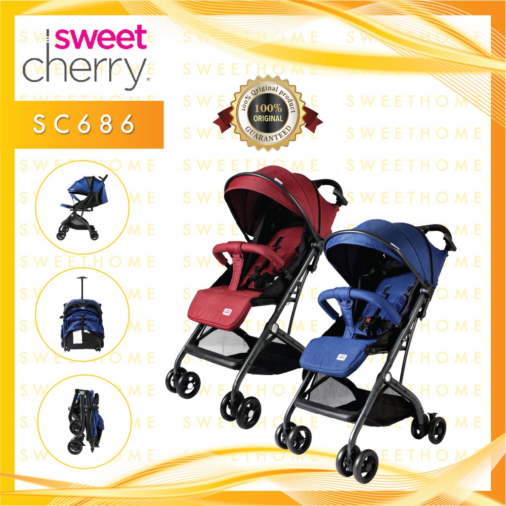 Sweet Cherry SC686 T-Bar Stroller | Shopee Malaysia