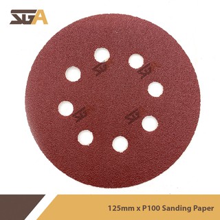 10pcs P60 / P80 / P100/ P120 / P150 / P180 / P240 125mm Meshes Round ...