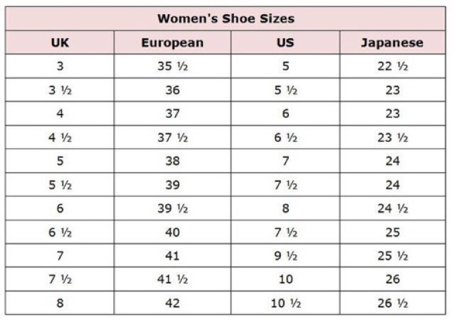 Shoe Size Michael Kors Size Guide | atelier-yuwa.ciao.jp