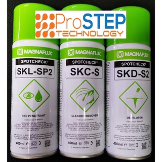 MAGNAFLUX SPOTCHECK NON-DESTRUCTIVE TESTING "NDT" DYE PENETRANT ...