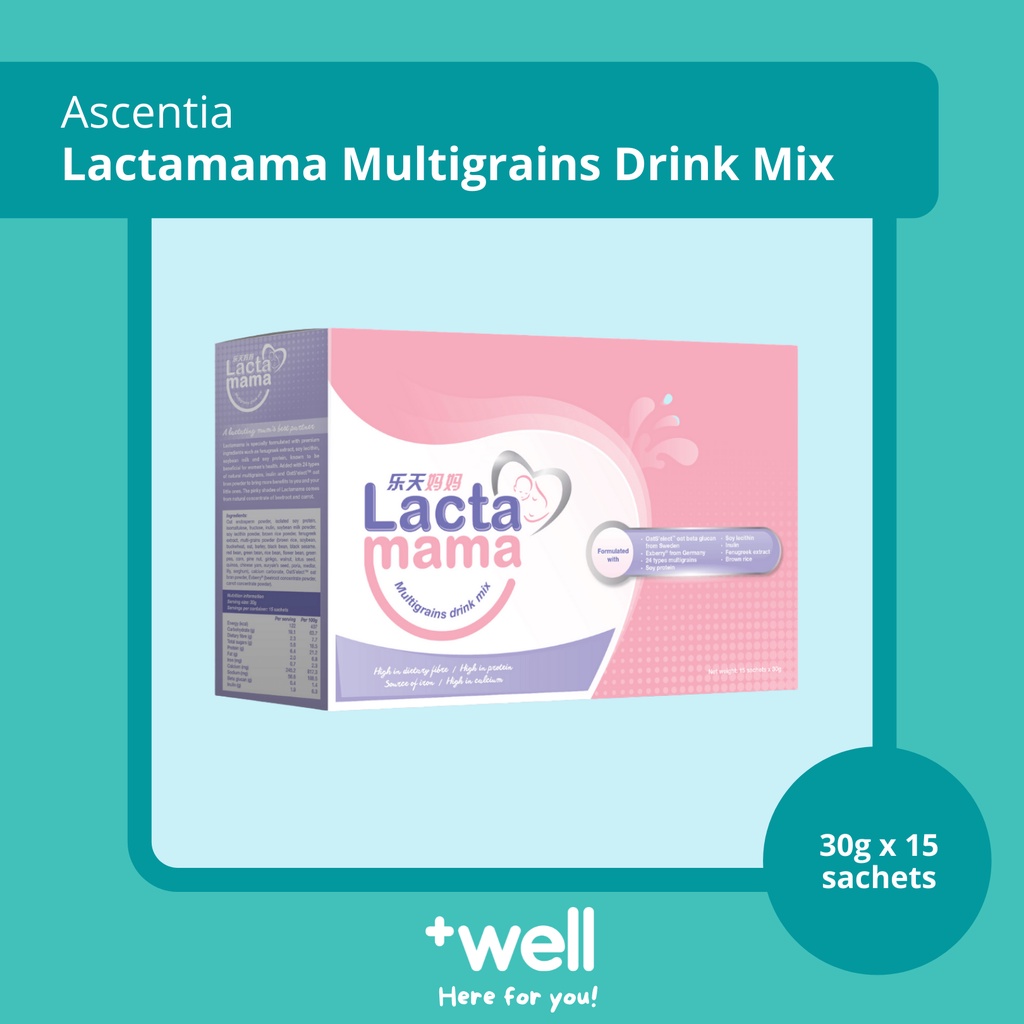 Lactamama Multigrains Drink Mix (EXP 11/2023) - Breastmilk Booster ...