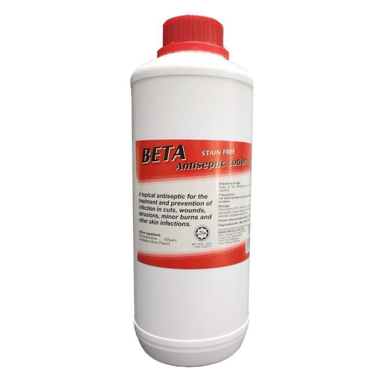 Beta iodine antiseptic lotion 1000ml | Shopee Malaysia