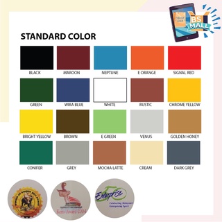 3.5 Liter SUNLUX Gloss Paint Glossy Wood Or Metal Paint / Cat Kayu Dan ...