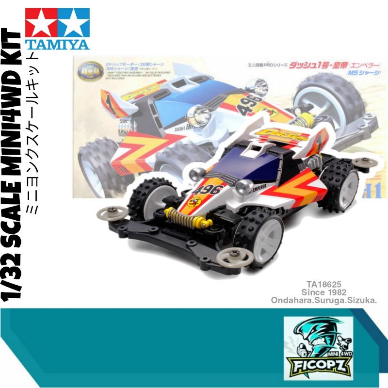 Tamiya 18625 Dash 1 Emperor MS Chassis ( Preorder ) | Shopee Malaysia