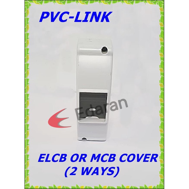 PVC LINK IPLE-2 ELCB COVER OR MCB COVER - 2WAYS(PVC TYPE) | Shopee Malaysia