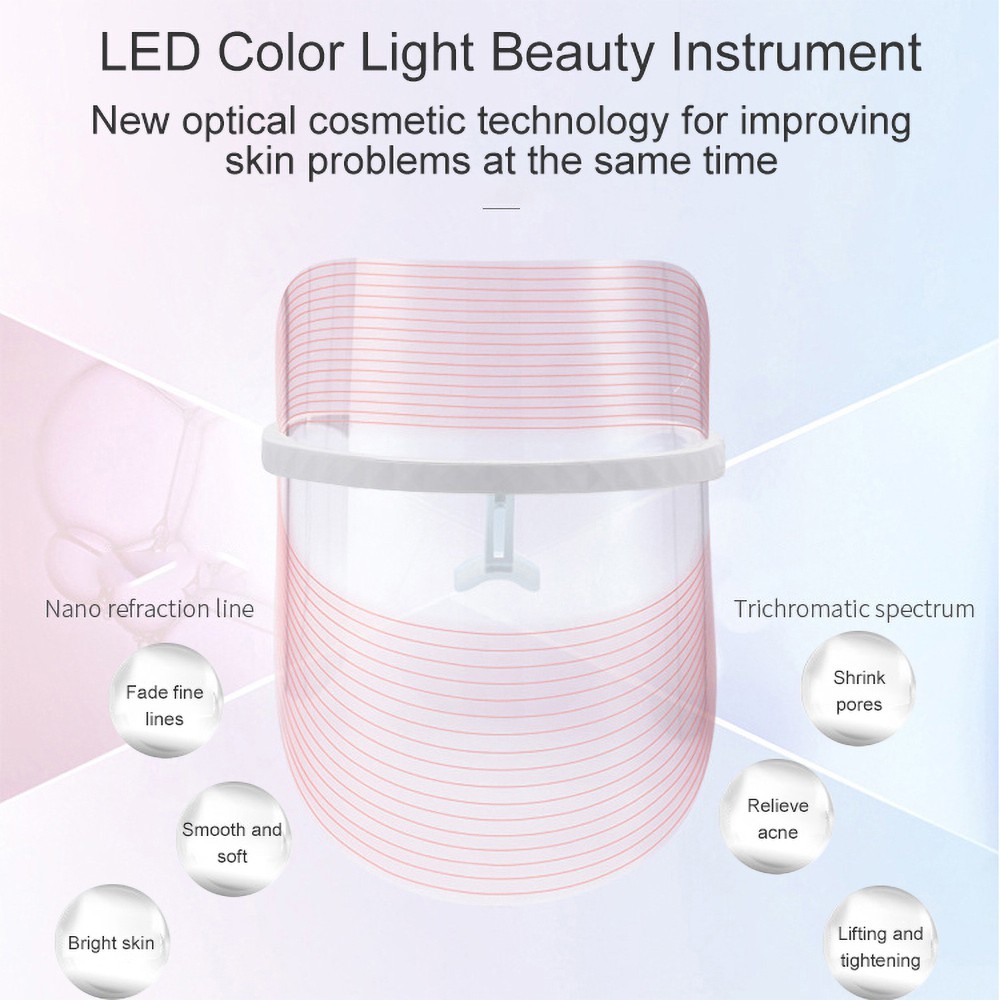 Home Used LED Light Therapy Face Shield | Shopee Malaysia