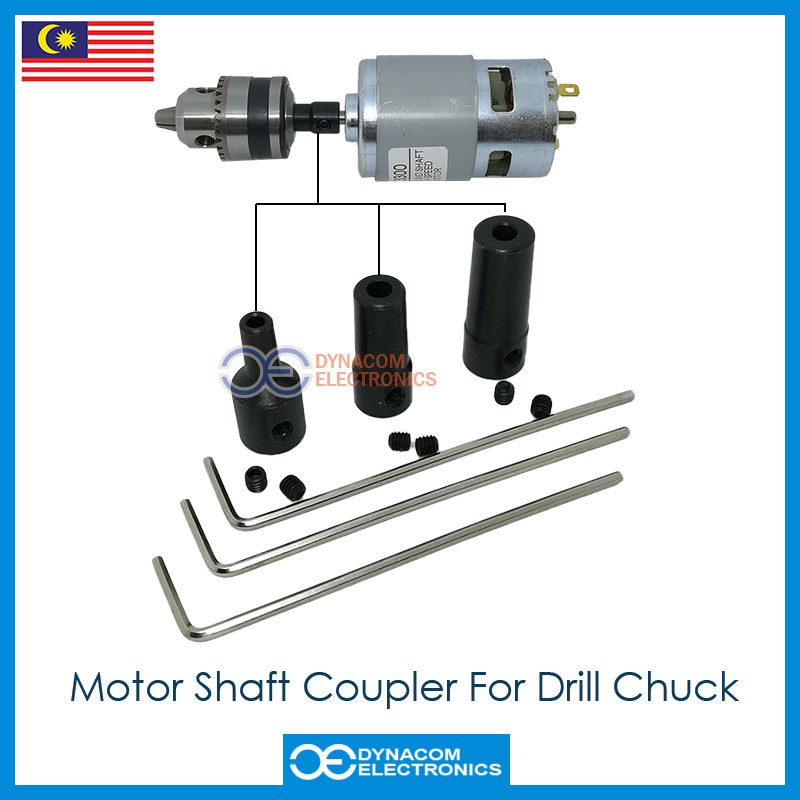 Motor shaft coupler for drill chuck jt0/b10/b12 | BeeCost